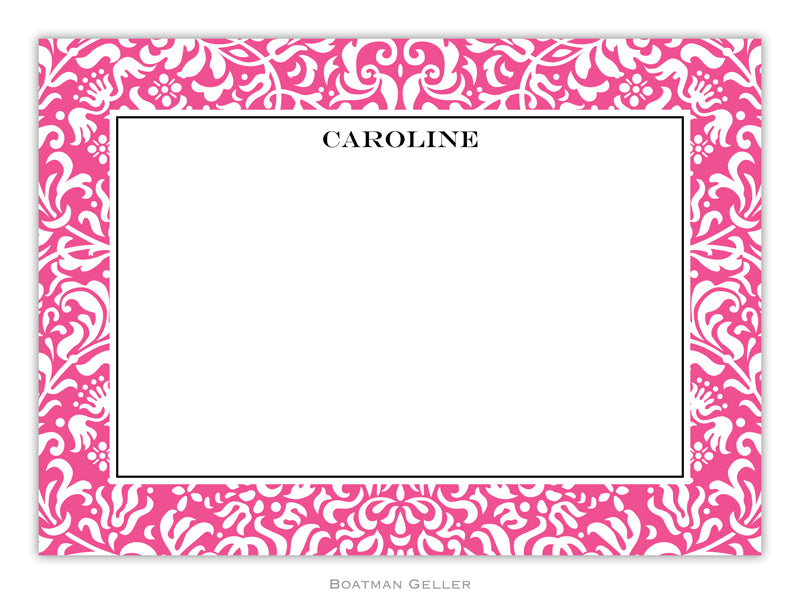 Chloe Raspberry Flat Card – The Dotted i