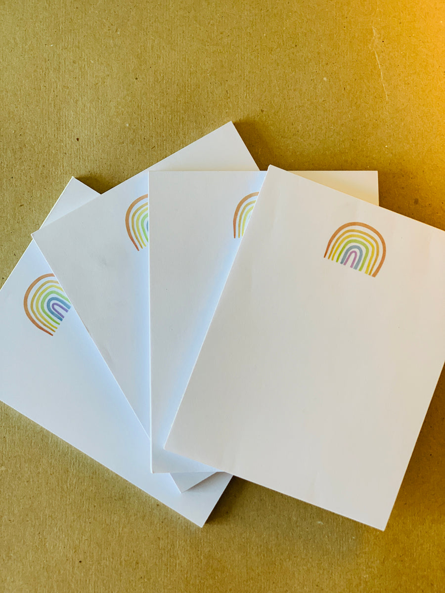 Rainbow Notepad – The Dotted i